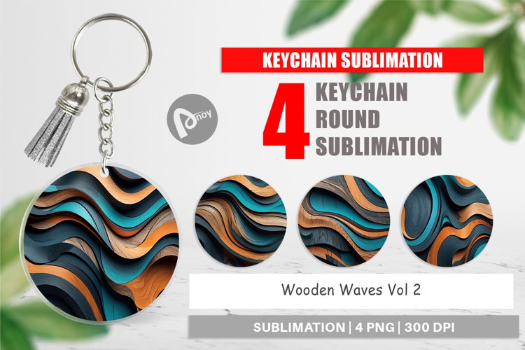12 Bundle Keychain Sublimation Designs