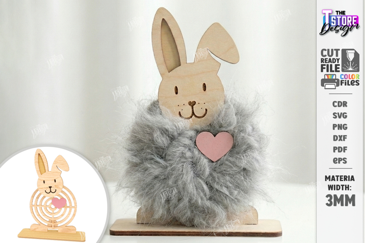 Yarn Wrapped Animals Laser Cut | Yarn Craft | (6551101)