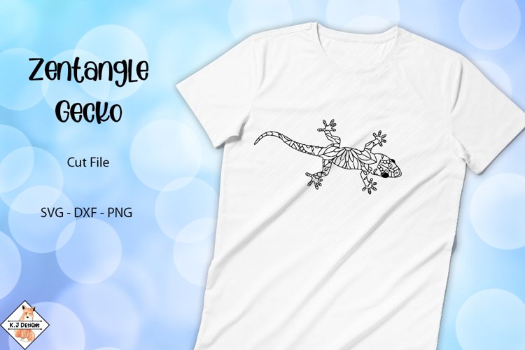 Gecko Zentangle