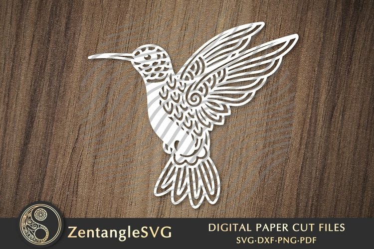 Hummingbird Mandala SVG, Paper cutting craft, Paper cut SVG (1830455 ...